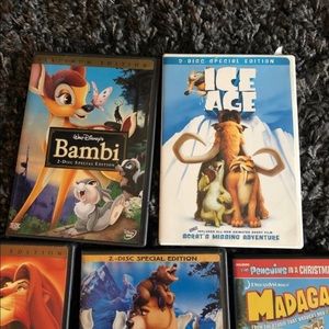 Media | 9 Dvd Animal Movie Packageice Age Lion King | Poshmark